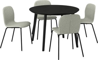 IKEA LISABO / KARLPETTER Tisch und 4 St&uuml;hle