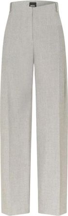 HUGO BOSS Takava Weite Hose - - Trousers - Damen - Grau - L