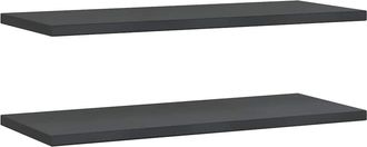 Generic Wandregale 2 St&uuml;ck, Schwebende Aufbewahrung aus Edelstahl, Schlanker Dekorativer Display-Organizer f&uuml;r Wohnzimmer, Schlafzimmer, Badezimmer und K&uuml;che 