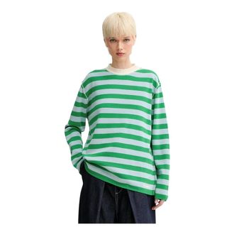 Sunnei Sunnei - Pull col rond - Femme - Pulls - Vert - Taille: 36 FR