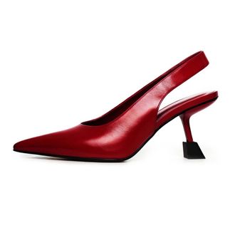 Cesare Gaspari Damen, Schuhe, Rot, 36 EUGr&ouml;&szlig;e