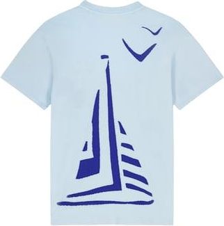 Maison Labiche T-shirt Patureau imprim&eacute; en coton biologique