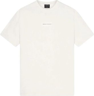 A|X Armani Exchange Homme, Tops, Beige, Taille: M T-shirt Coupe Slim