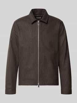 Tiger Of Sweden Regular Fit Jacke aus Woll-Mix mit Umlegekragen Modell Barnaby
