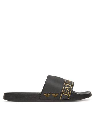 Emporio Armani Pantoletten 7X000110 AF15128 MC139 Schwarz