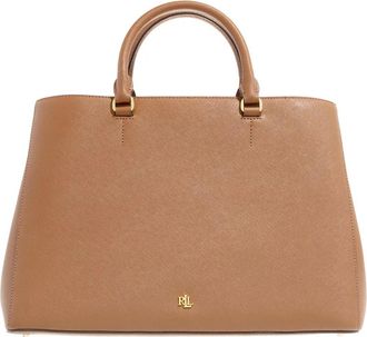 Lauren Ralph Lauren Satchels - Hanna 37-Satchel-Large - Gr. unisize - in Cognacbraun - für Damen