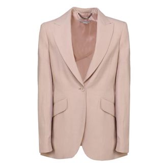 Stella McCartney Eleganter Blazer - - Jackets - Damen - Rosa - S