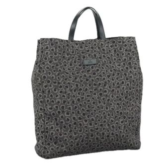 Gucci Pre-owned Toile cabas - Femme - Pre-owned - Noir - Taille: ONE Size