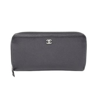 Chanel Pre-owned Long wallet (bi-fold) - - Pre-owned - Damen - Schwarzk - ONE SIZE