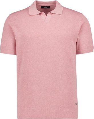 Ragman Herren Polo-Shirt rosa
