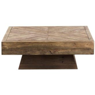 Made In Meubles Made In Meubles - Table basse carr&eacute;e en bois recycl&eacute; Blaise