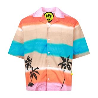 Barrow Barrow, Homme, Chemises, Multicolore, Taille: L Chemise Manches Courtes Imprim&eacute;e