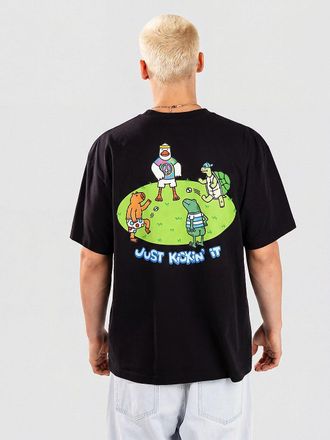 A.Lab Just Kickin It Boxy T-Shirt limo black