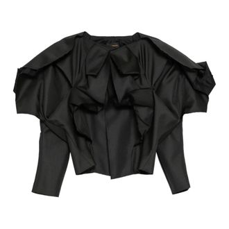 Comme Des Gar&ccedil;ons Damen, Blusen & Hemden, Schwarzk, MGr&ouml;&szlig;e