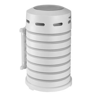 TFA Dostmann Außen Sender Schutzhülle mit aktiver Belüftung, 98.1111.02, Schutzgehäuse, Sender-Cover von Wetterstationen/Thermometer, schützt vor Niederschlag & di