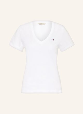GANT T-Shirt weiss