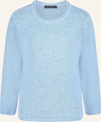 Betty Barclay Pullover Mit 3/4-Arm blau
