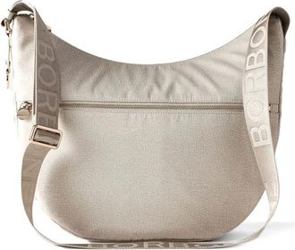 Borbonese Femme, Sacs, Beige, Taille: ONE Size Luna Bag Middle