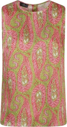 Etro Femme, Blouses et Chemises, Multicolore, Taille: 38 FR D&eacute;bardeur avec fentes lat&eacute;rales