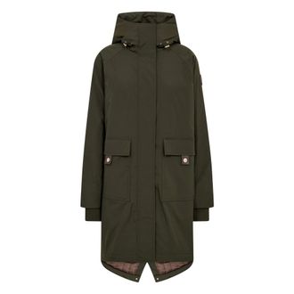 Mos Mosh MOS Mosh - MMCali Veste en Fausse Fourrure - Femme - Manteaux - Vert - Taille: 40 FR
