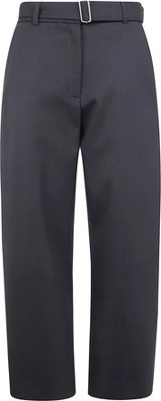 STUDIO NICHOLSON Doring Bundfaltenhose mit G&uuml;rtel - - Trousers - Damen - Schwarzk - S