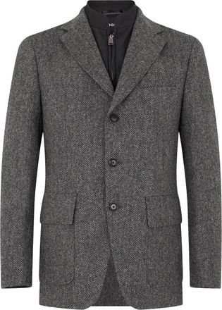 HUGO BOSS Doppellagiger Blazer - - Jackets - Herren - Grau - L