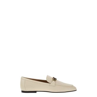 Tod's unisex, Chaussures, Beige, Taille: 38 EU Mocassin en cuir avec accessoire