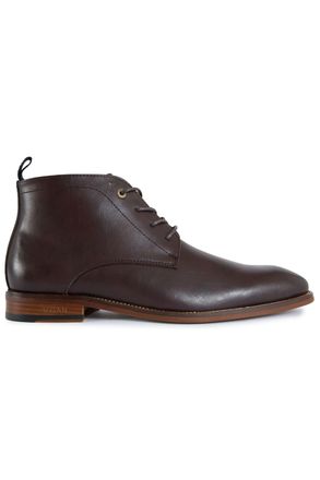 V.Gan Herren vegan Stiefel Espresso Chukka Braun