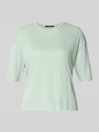 Windsor Strickshirt aus Lyocell-Baumwoll-Mix mit Rundhalsausschnitt