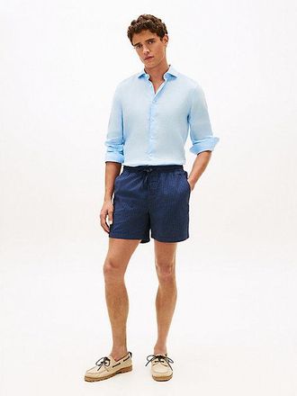 Tommy Hilfiger Short chino Dover couture int&eacute;rieure 15 cm en seersucker &agrave; carreaux