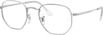 Ray-Ban unisex, Accessoires, Gris, Taille: 51 MM Hexagonal Frame
