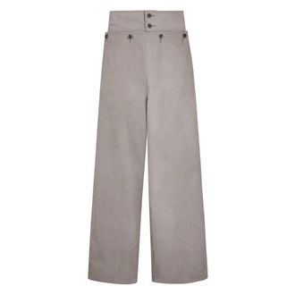 Uma Wang Wide Hosen - - Trousers - Herren - Beige - S