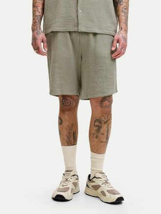Jack & Jones Jack & Jones Stoffshorts Jaiden 12274758 Khakifarben Relaxed Fit
