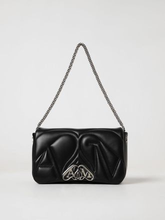 Alexander McQueen Sac Porté épaule MCQUEEN Femme couleur Noir