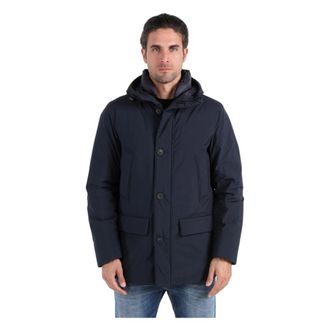 Woolrich Cloud Series Parka - - Coats - Herren - Blau - M