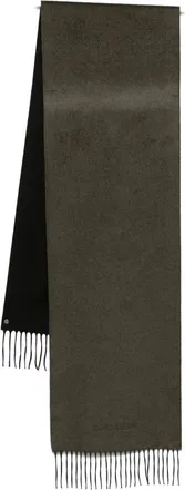 Corneliani Homme, Accessoires, Vert, Taille: ONE Size Silk/Cashmere Scarf