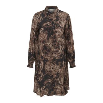 Kaffe Curve Damen, Kleider, Mehrfarbig, 5XLGr&ouml;&szlig;e