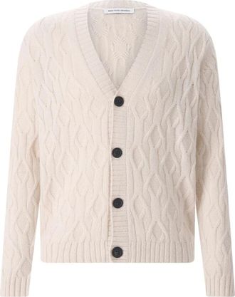 Iris Von Arnim Homme, Pulls, Beige, Taille: S Cardigans