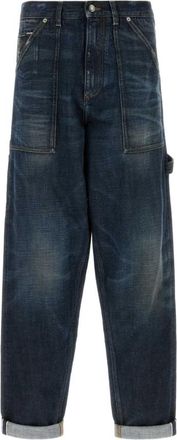 Dolce & Gabbana Homme, Jeans, Bleu, Taille: XL Pantalon en denim
