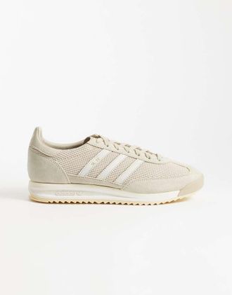 adidas Originals SL 72 RS - Sneaker in Beige und Wei&szlig;