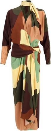 Johanna Ortiz Femme, Robes, Multicolore, Taille: 40 FR Maxi Robes