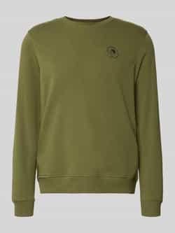 Blend Regular Fit Pullover mit Logo-Stitching Modell Kane