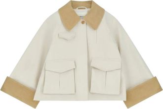 Skall Studio Femme, Vestes, Blanc, Taille: 40 FR Gaby Summer City Jacket
