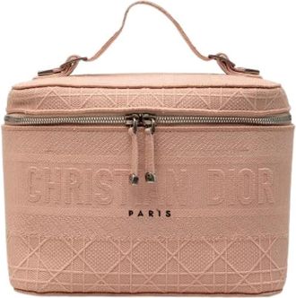 Dior Sac Vanity Pre-owned - Femme - Pre-owned - Rose - Taille: ONE Size