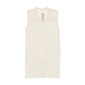 Rick Owens Basic Sl T butter tank top - - Tops - Herren - Wei&szlig; - L