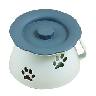 Cabilock Nachttopf Spucknapf mit Deckel Urineimer M&uuml;lleimer Stechbecken Bettpfanne Kammertopf Urintopf Tragbare Urinal T&ouml;pfchen Kammer Topf Toiletten Becken f&uuml;