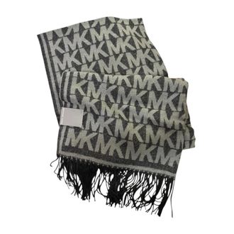 Michael Kors Homme, Accessoires, Multicolore, Taille: ONE Size Allover MK Yarn Dye Scarf