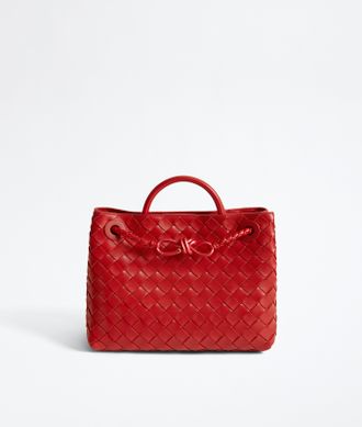 Bottega Veneta Andiamo petit format - Rouge - Femme - Unisex