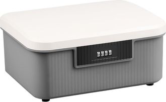 Generico Abschließbare Aufbewahrung, verschließbare Behälter, Medicine Box | Kombinierte sichere Box | Tragbarer Organizer mit Passwort | Werkzeug mit großer K