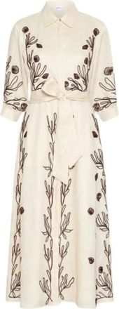 Marella Femme, Robes, Multicolore, Taille: 38 FR Robe Chemise